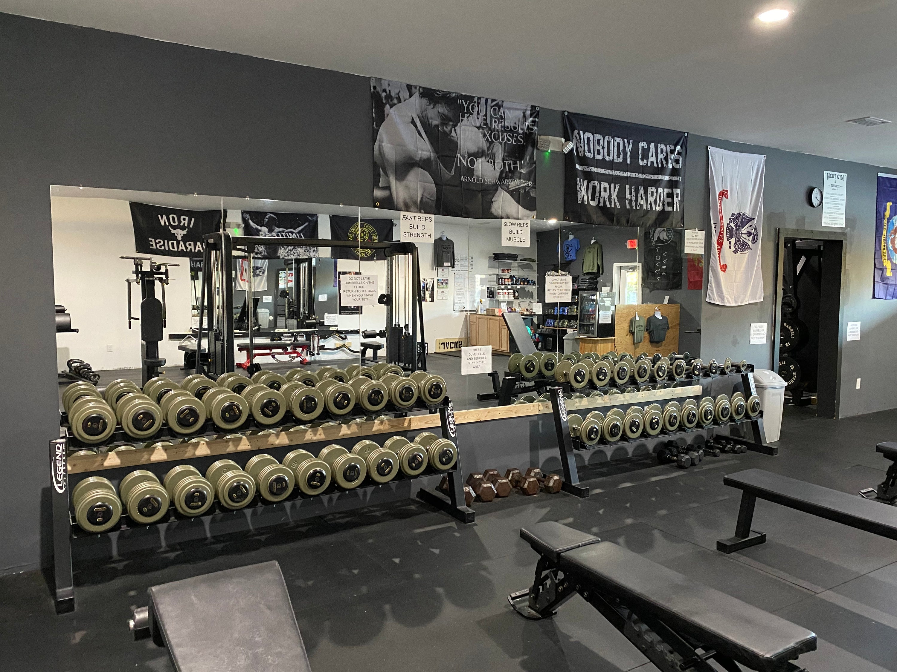 JACK'S GYM & FITNESS | The Best Little Gym in Lillian!