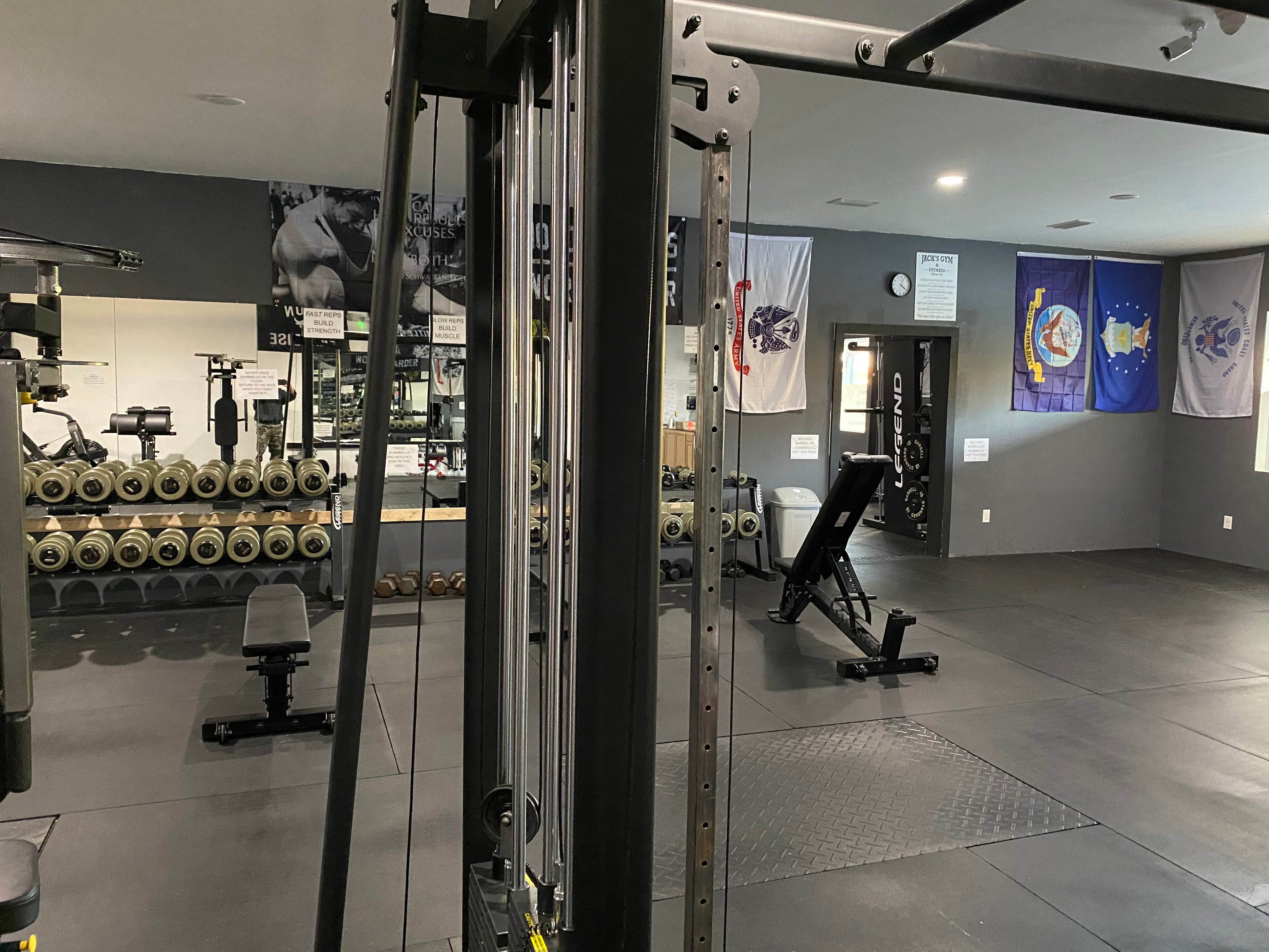 JACK'S GYM & FITNESS | The Best Little Gym in Lillian!