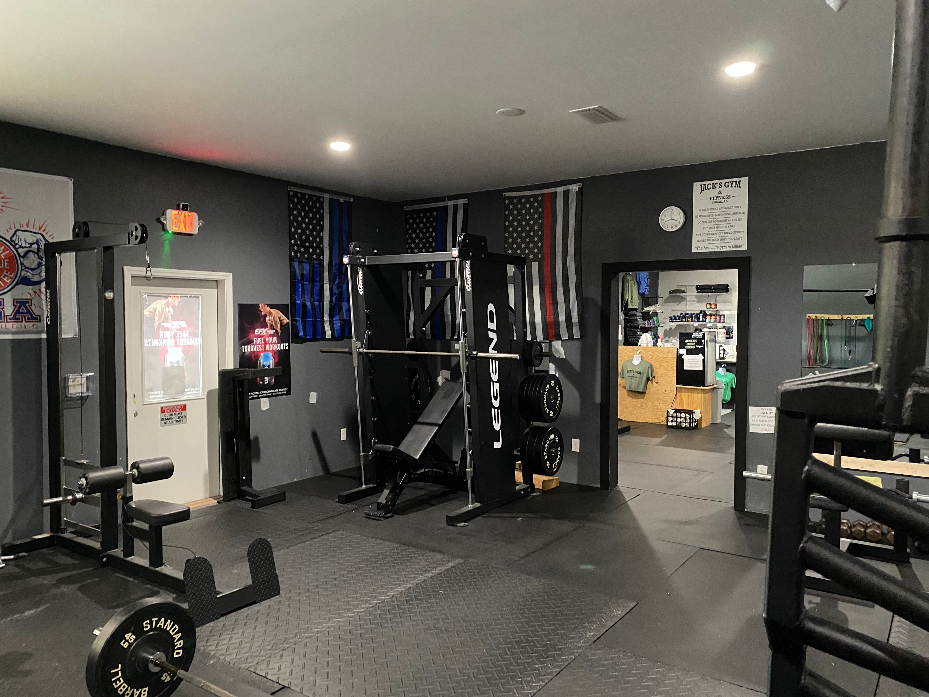 JACK'S GYM & FITNESS | The Best Little Gym in Lillian!